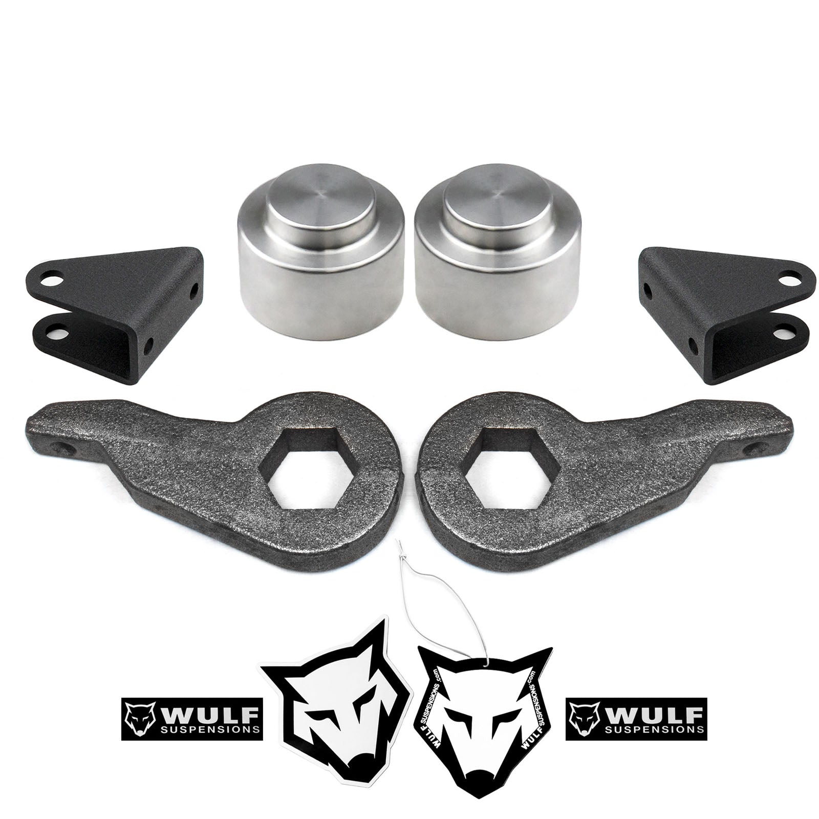 3"/2" Leveling Lift Kit w/ Shock Extender For 2003-2010 Hummer H2 ...