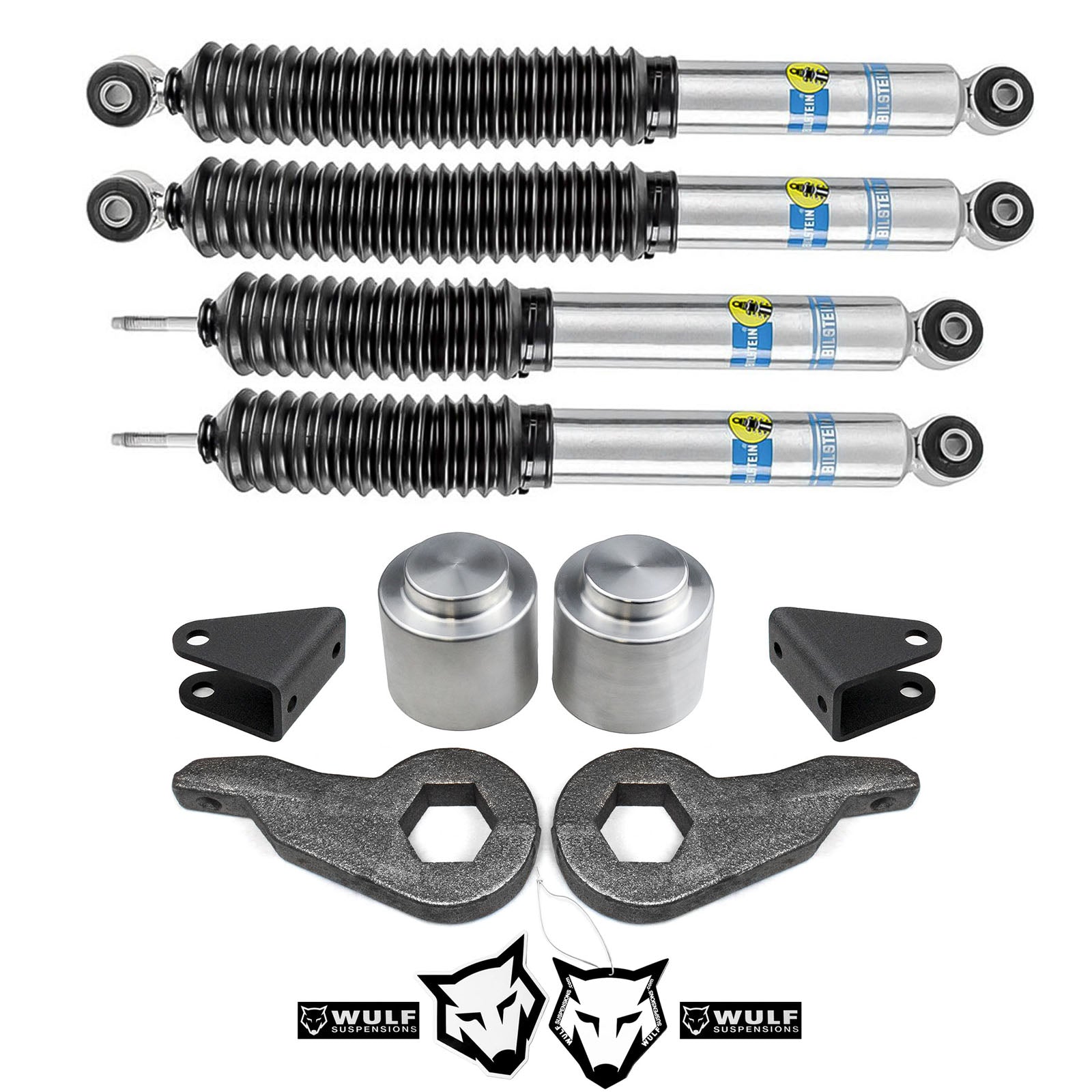 3" Full Lift Kit w/ Bilstein Shocks For 2003-2010 Hummer H2 – Wulf ...